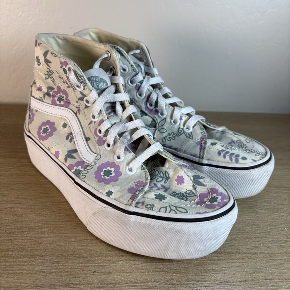 Vans | Shoes | Vans Platform Shoes Sk8 Hi Tapered Stackform Pastel ...